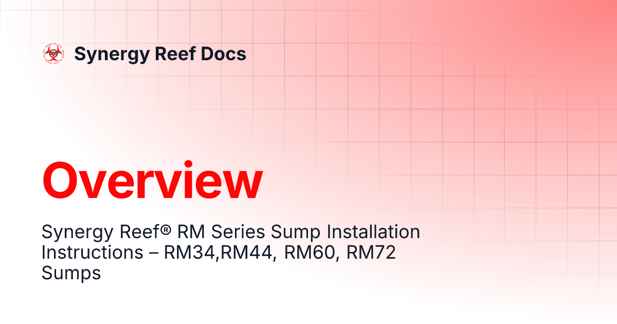 Overview | Synergy Reef Docs